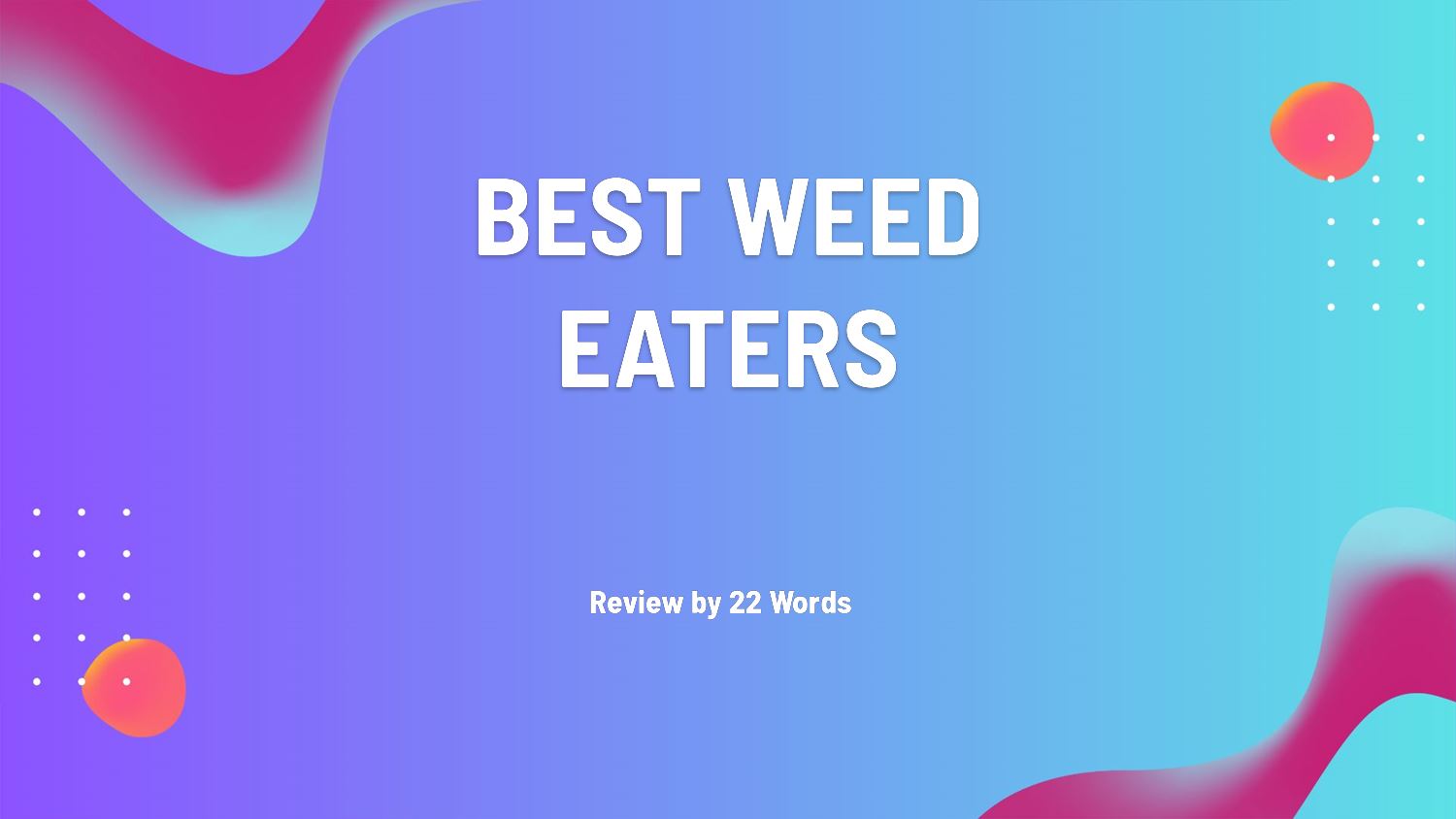 Top Weed Eaters to Transform Your Lawn Care Effortlessly Home & Garden ...